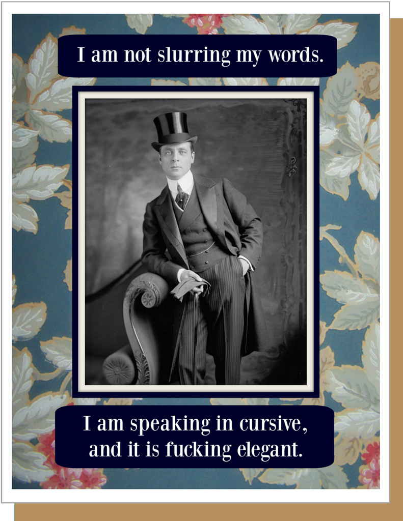 Cursive - Male — Umlaut Brooklyn (Retail)